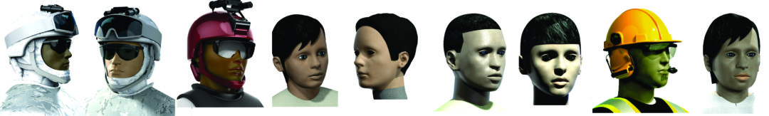 Ergo-link™ 3-D Human CAD Mannequin Models